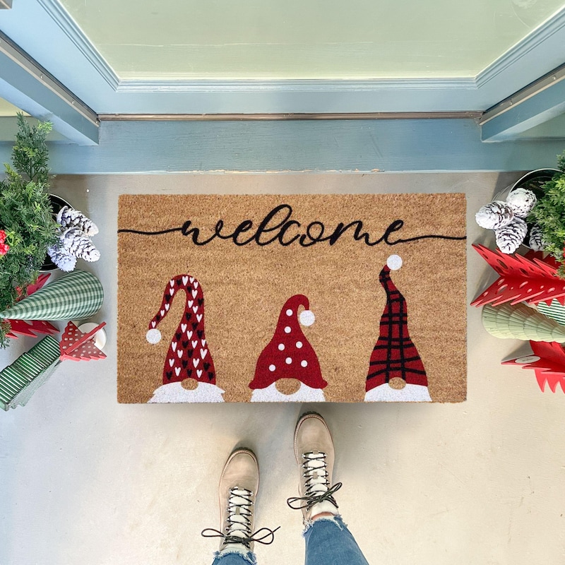Christmas Doormat Vintage - Etsy