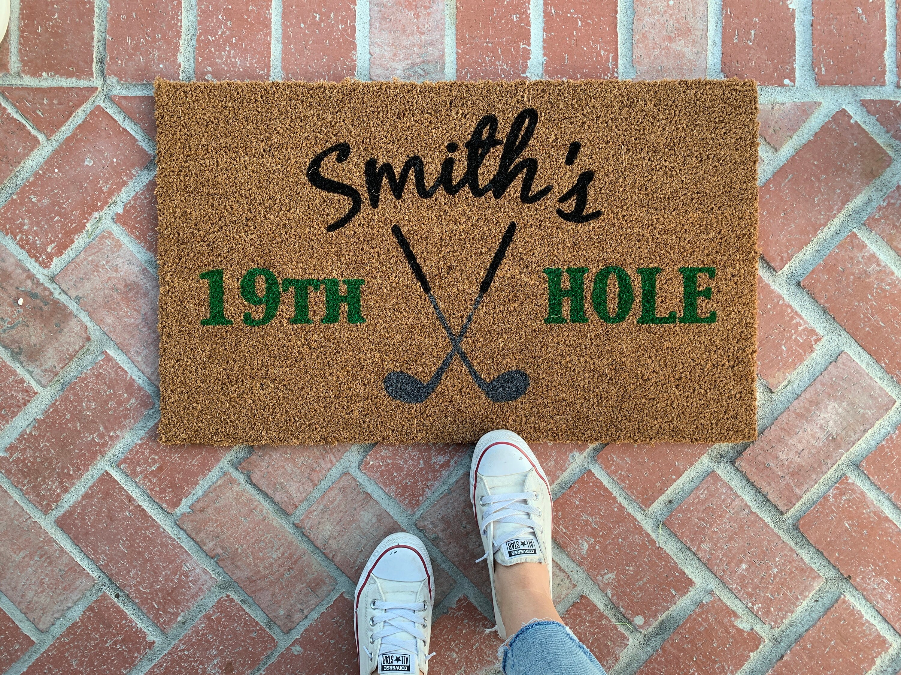 Fathers Day Gift Golf Golf Doormat Sports Door Mat Golf - Etsy