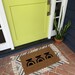 Modern Pattern Doormat / Custom Door Mat / Housewarming - Etsy