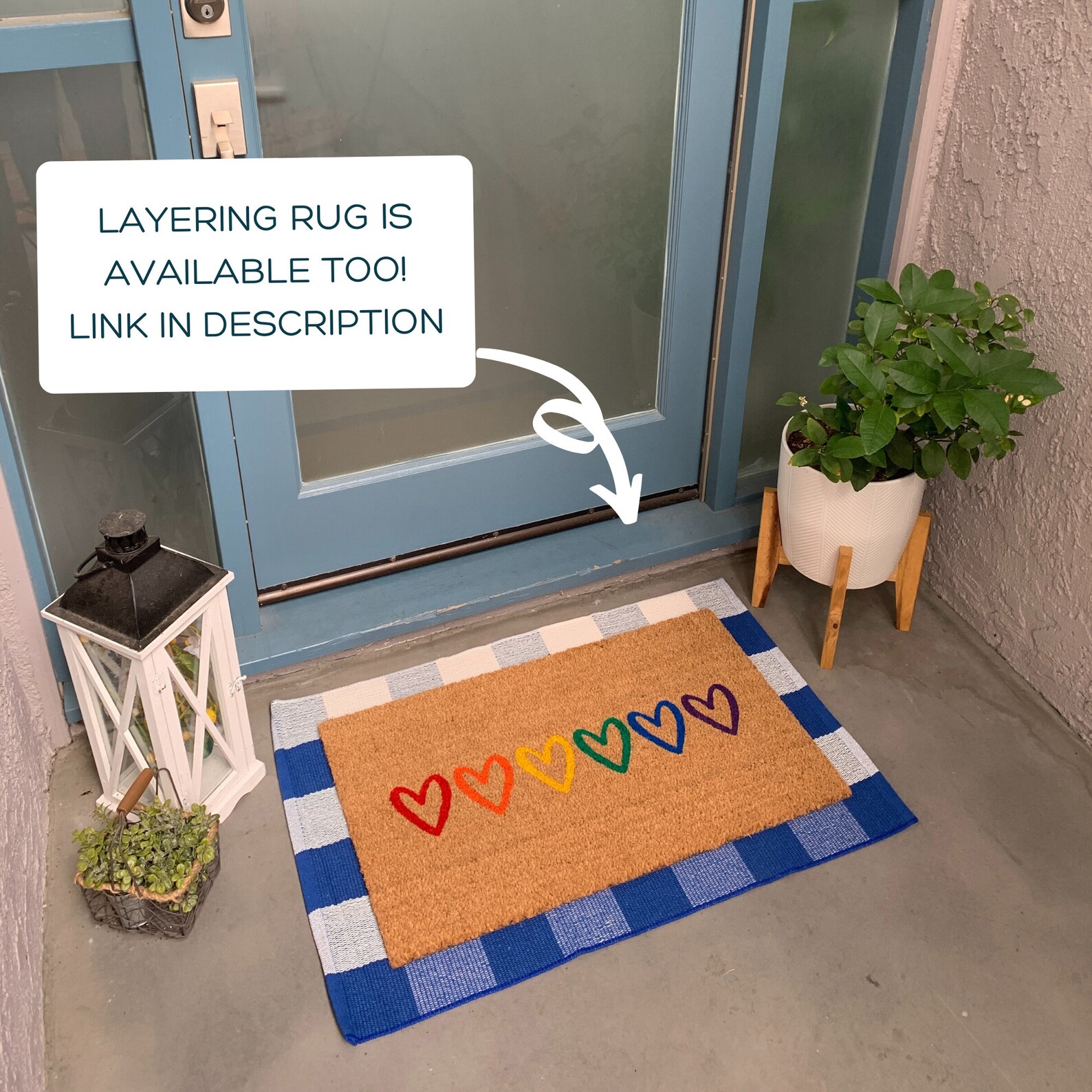 Heart Doormat / Gay Pride Doormat / LGBT Pride / Trans Pride - Etsy