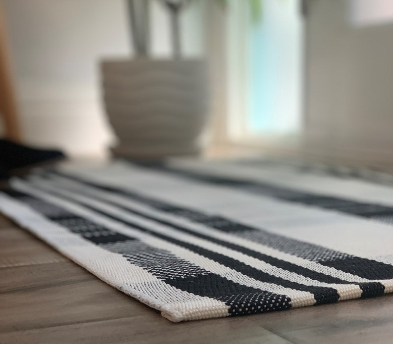 Buffalo Check Rug Doormat Layering Rug Buffalo Plaid Accent - Etsy