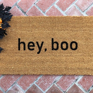 Halloween Doormat, Funny Welcome Mat, Cute Doormat, Halloween Decor for ...