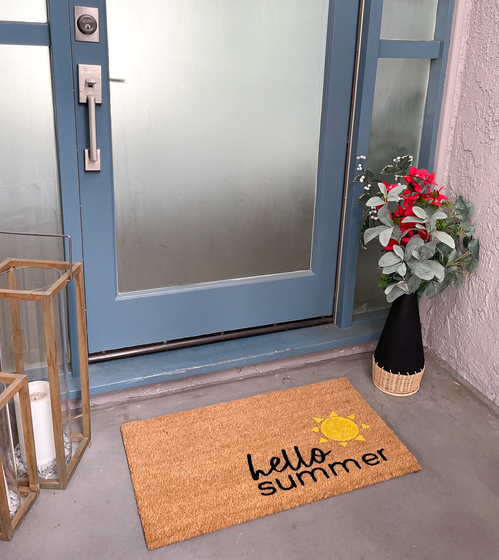 Sun Doormat Summer Doormat Outdoor Good Day Sunshine Summer - Etsy UK