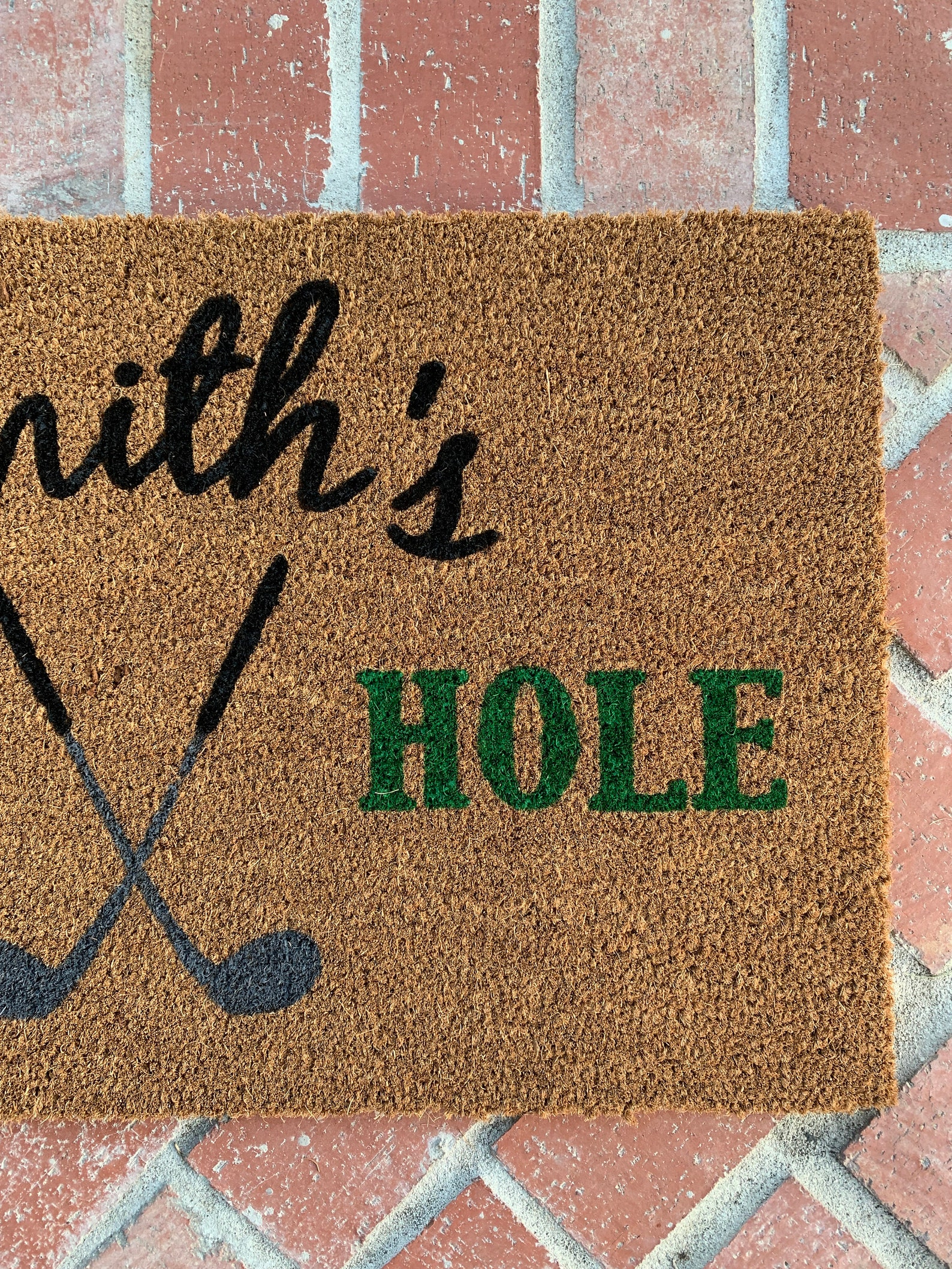 Fathers Day Gift Golf Golf Doormat Sports Door Mat Golf - Etsy