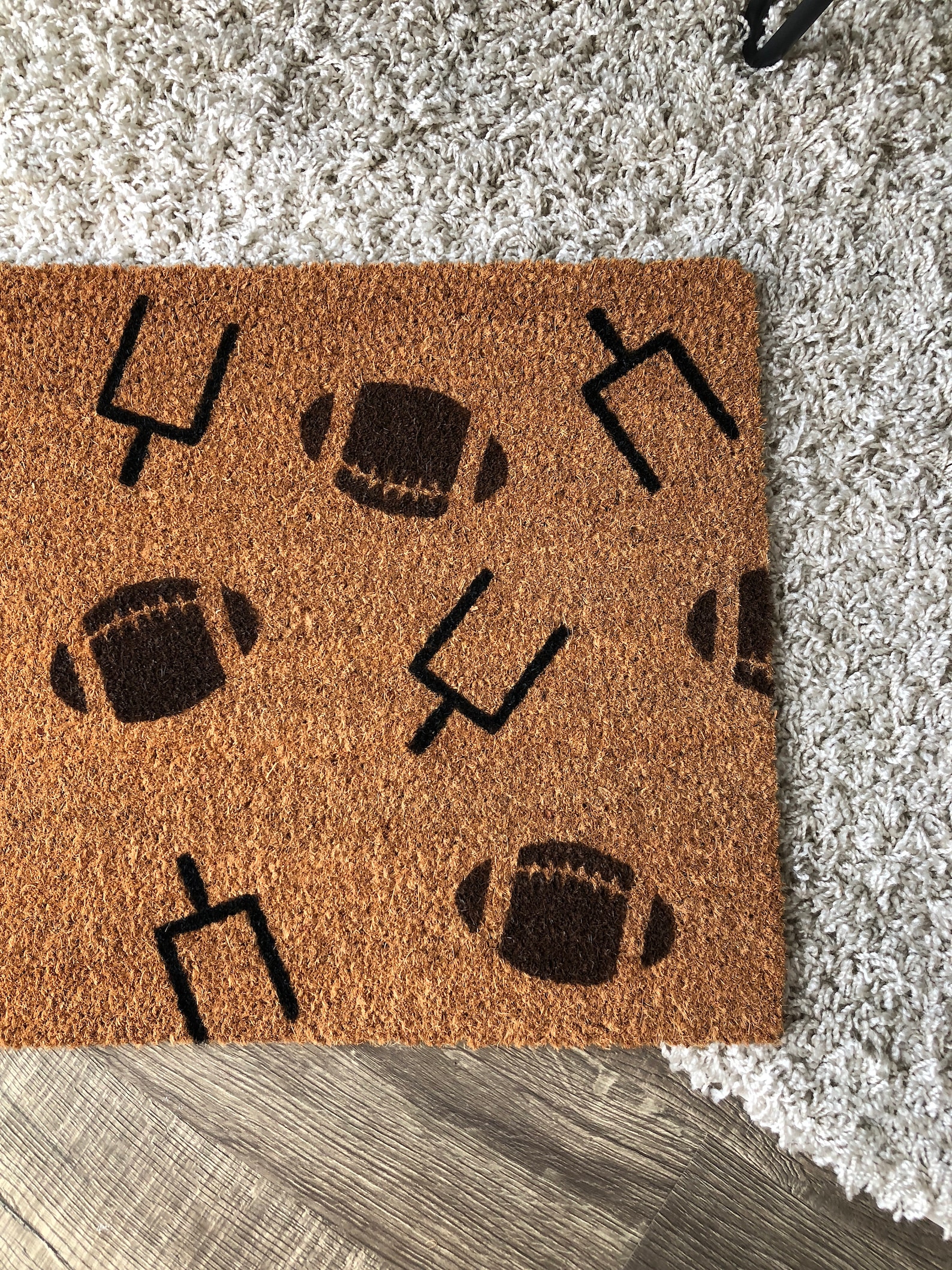 Football Doormat Fall Doormats Men's Doormat - Etsy