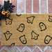 Halloween Doormat Ghost Doormat Ghost Decor Halloween Decor - Etsy