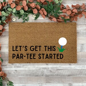 Fathers Day Gift Golf, Funny Doormat, Gone Golfing Doormat, Sports Door ...