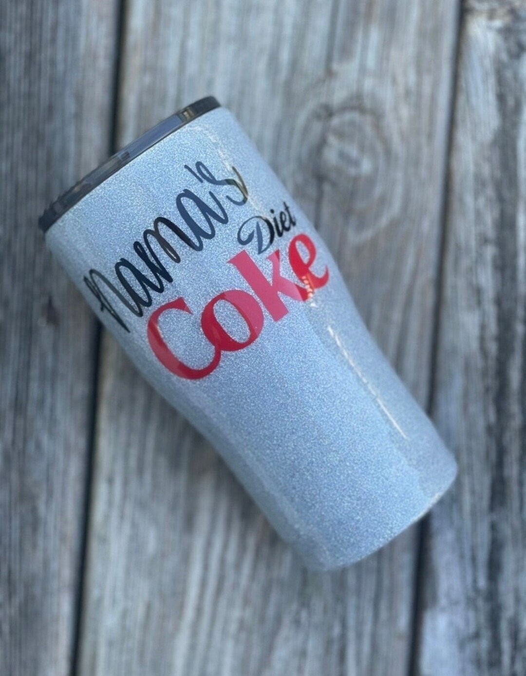 Personalized Diet Cola Glitter Cup Custom Soda Lover - Etsy