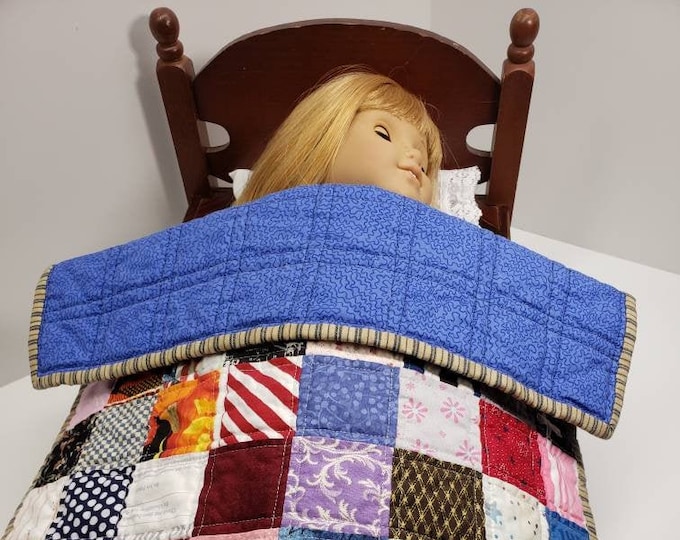 Eagle Square Doll Quilt for Your 18 Doll Like American Girl or Our ...