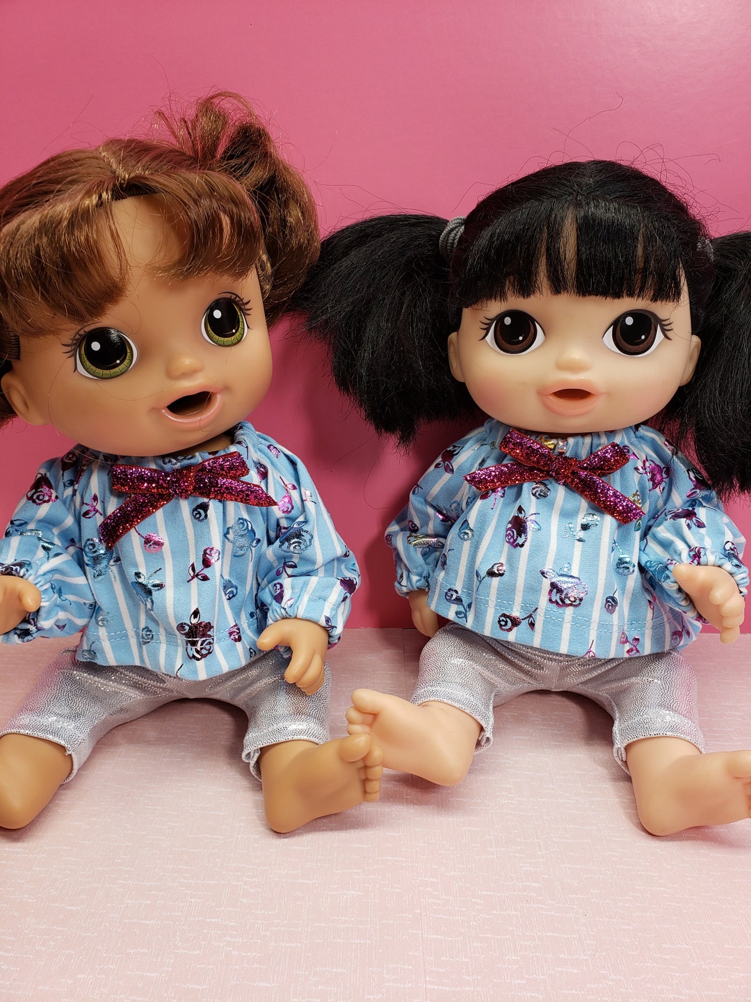 Fun Doll Outfit With a Cute Shirt and Doll Leggings for Your 121" Doll ...