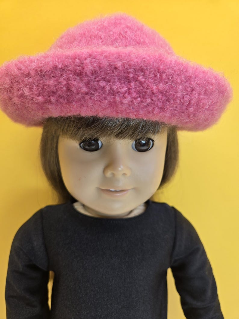 Warm and Wooly Knit and Felted Doll Hats for Your 18" Doll Like ...