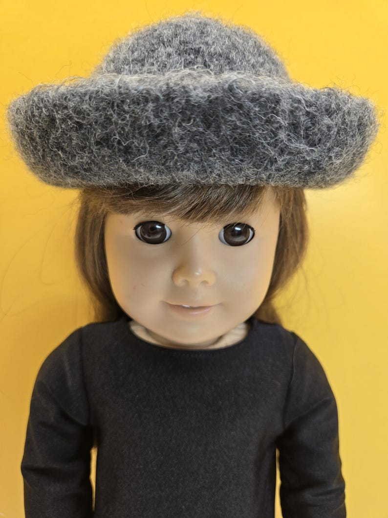 Warm and Wooly Knit and Felted Doll Hats for Your 18" Doll Like ...