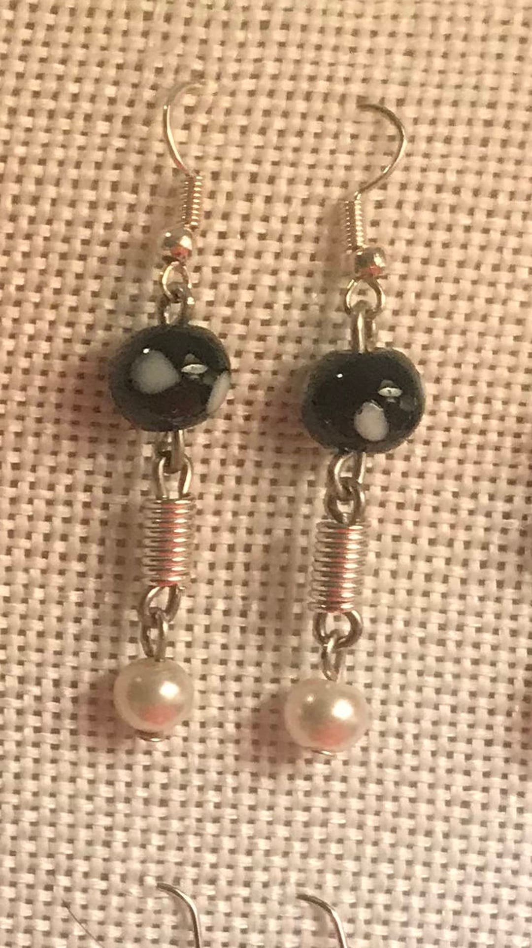 Handmade Conta Di Ojo Using Beads From Cape Verde Islands - Etsy