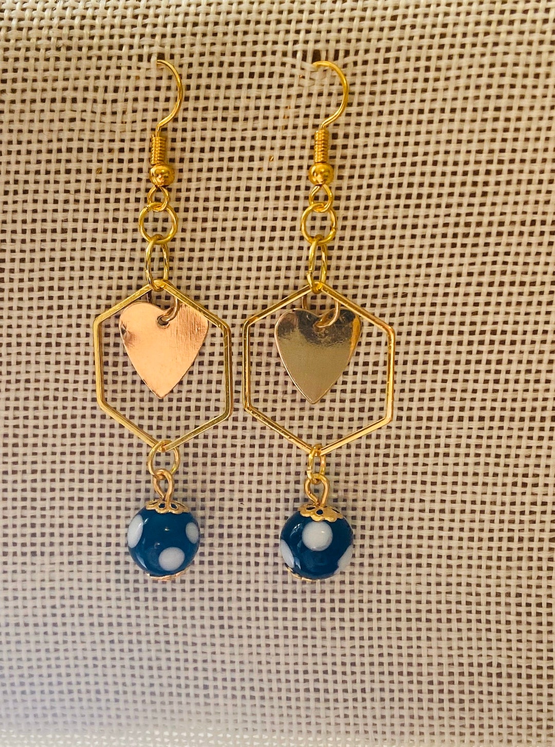 Handmade Wrapped Conta Di Ojo Using Beads From Cape Verde Islands - Etsy