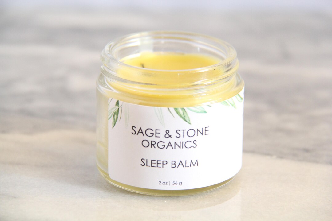 Sleep Balm Natural Sleep Aid, Vegan Salve, Beeswax Free, Dream Salve ...