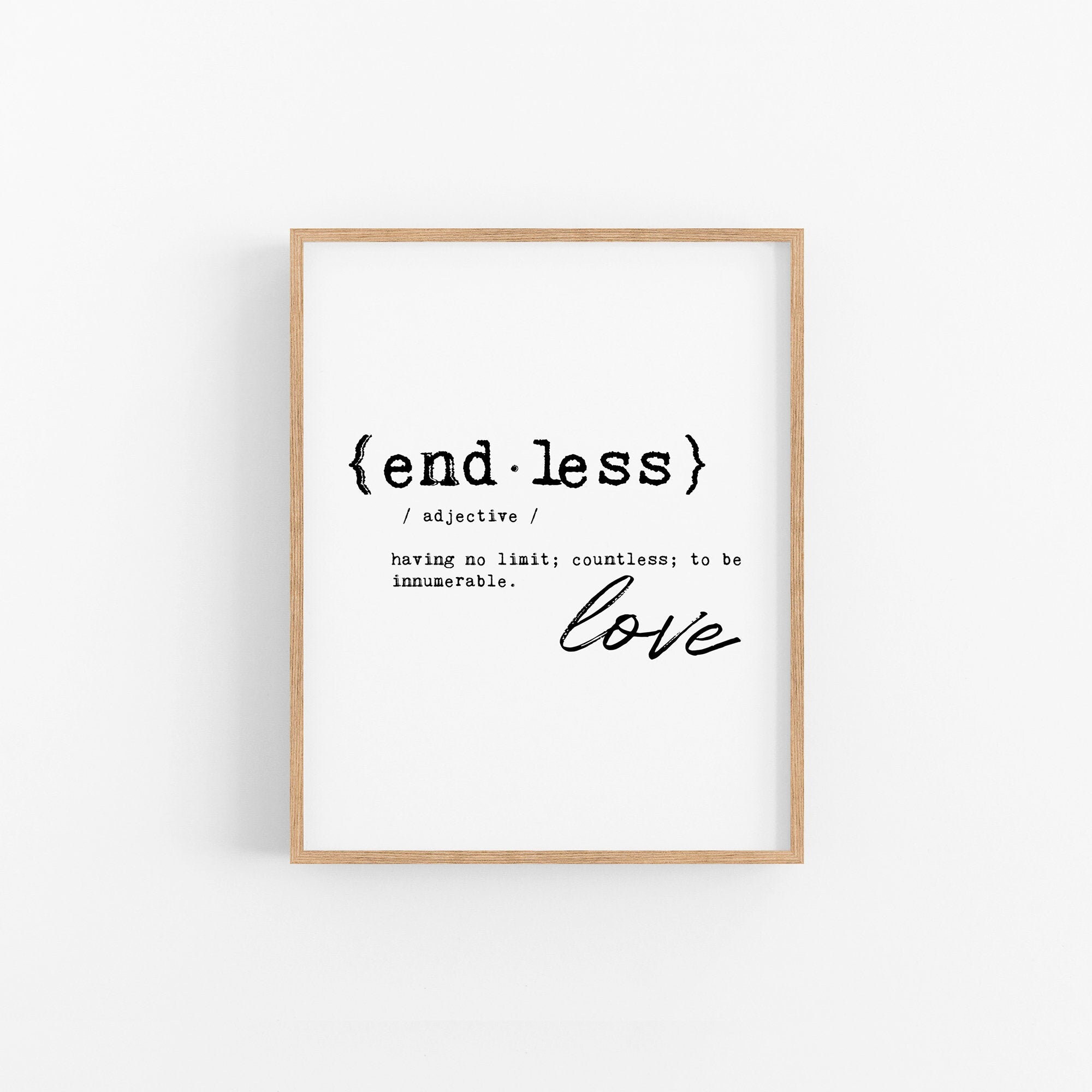 digital print quotes on love digital poster valentine's day printable ...