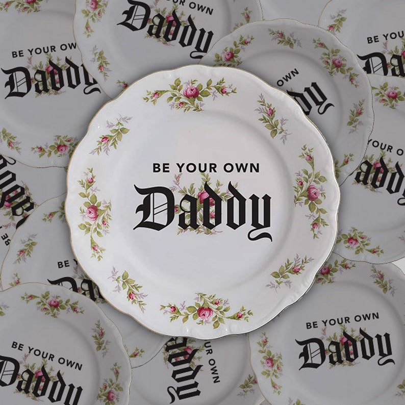 Be Your Own Daddy Sticker, Waterproof Funny Sticker, Water Bottle ...