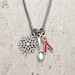 Multiple Sclerosis MS Awareness Necklace Orange Ribbon Spoon - Etsy