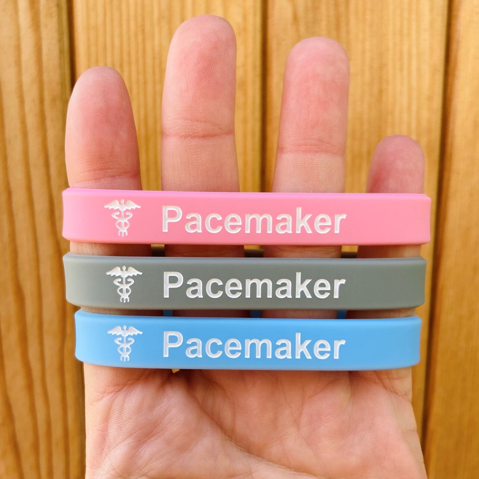 Pacemaker Bracelet Medical ID Band Wristband Alert Stimulate | Etsy