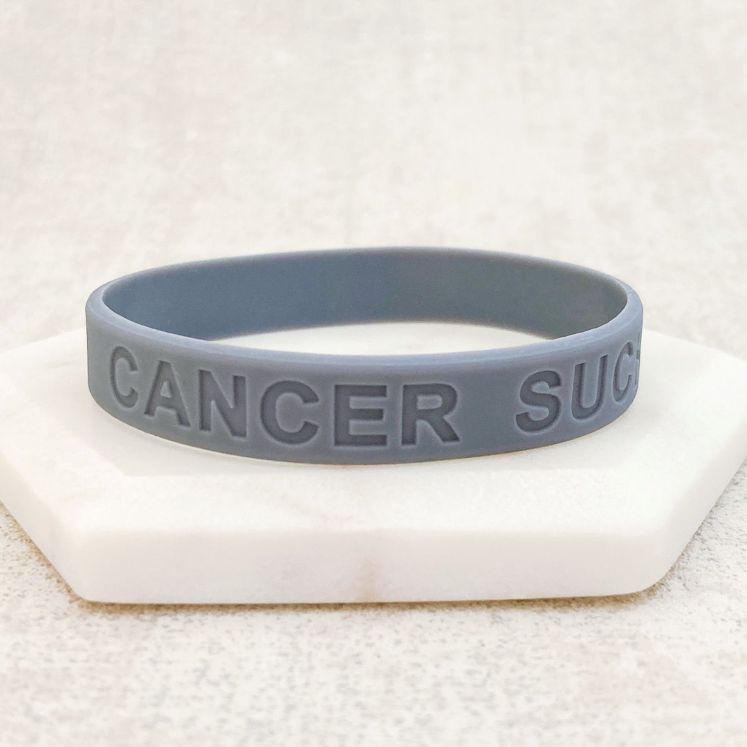 Cancer Awareness Wristband for Her Him Mens Womens Ladies Unisex ...