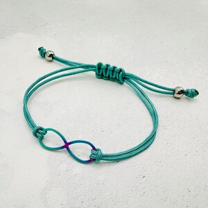 Autism Rainbow Infinity Jewellery for ASD Aspergers Support Awareness ...