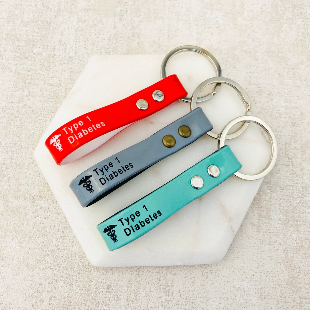 T1 Diabetes Recycled Keychain Love Mom Mum Dad Parent Grandma Present ...