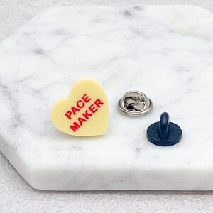 Pacemaker Pin Badge Implanted Medical Alert ID Lapel Lanyard Button ...