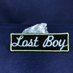 Lost Boy Patch, Machine Embroidered - Etsy
