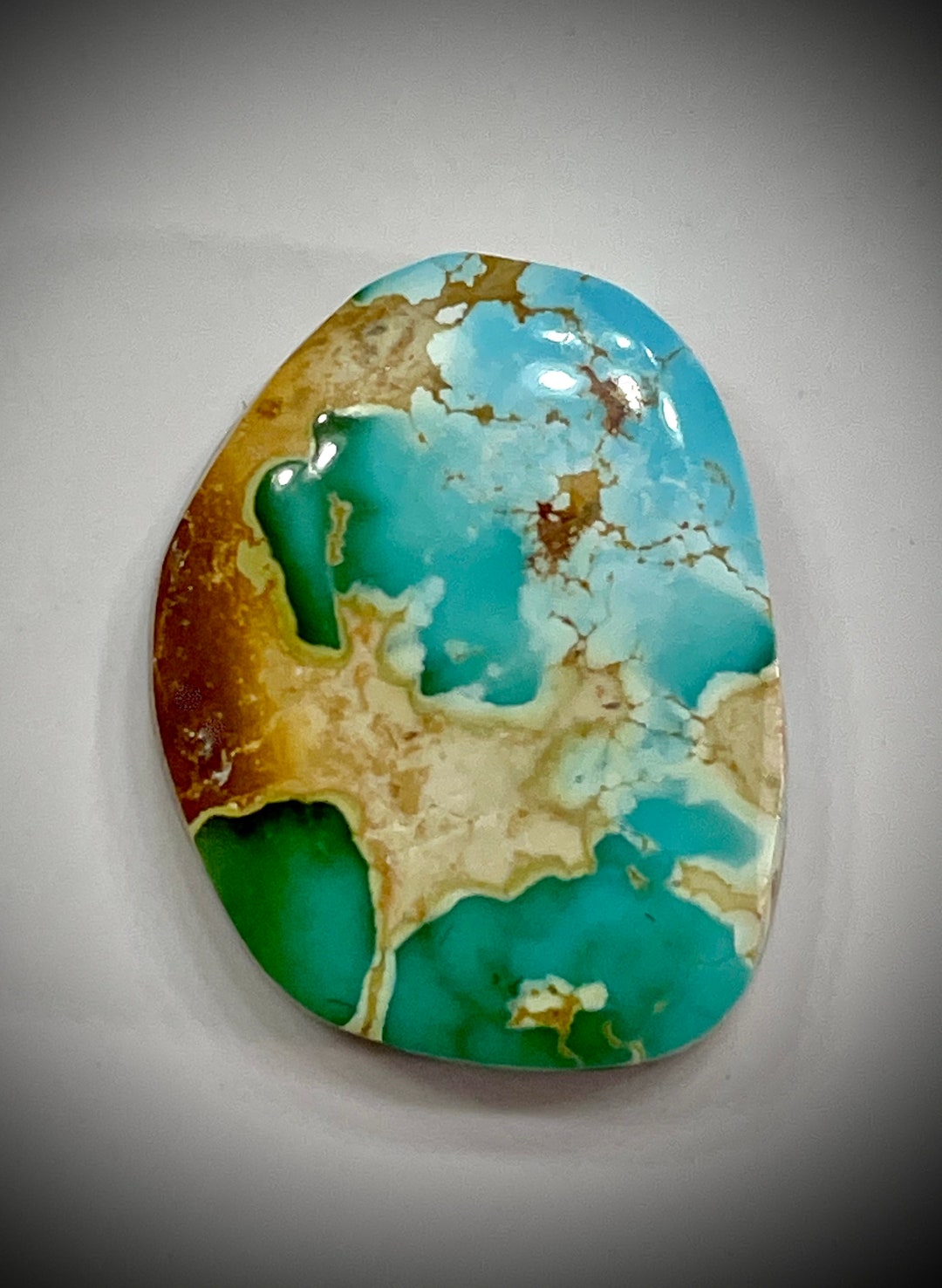 Royston Turquoise Cab Natural Blue & Green Stone Gem High Grade ...