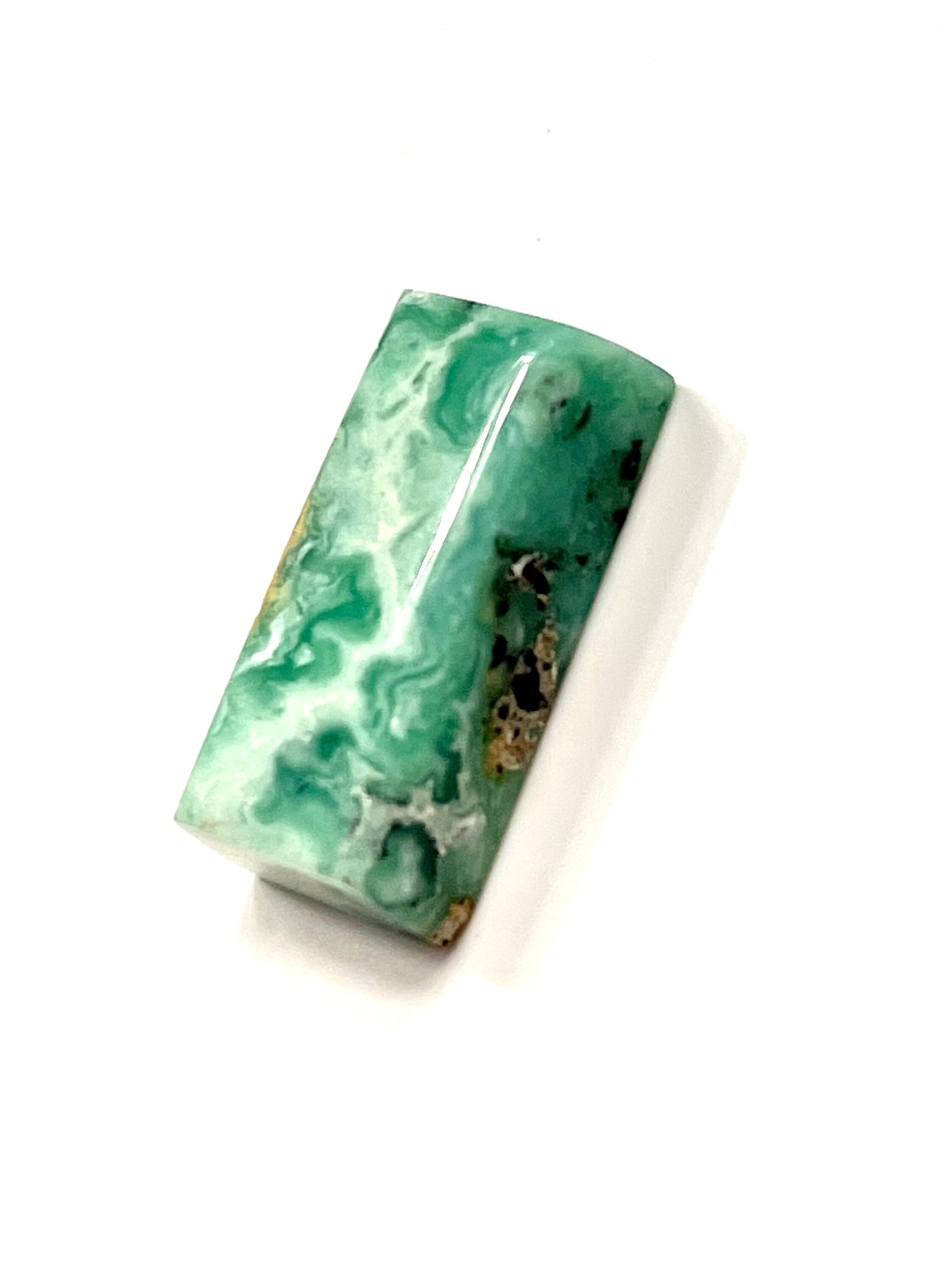 Pixie Turquoise Natural Rare Gem Green Faustite Cabochon 6.2 CTS - Etsy