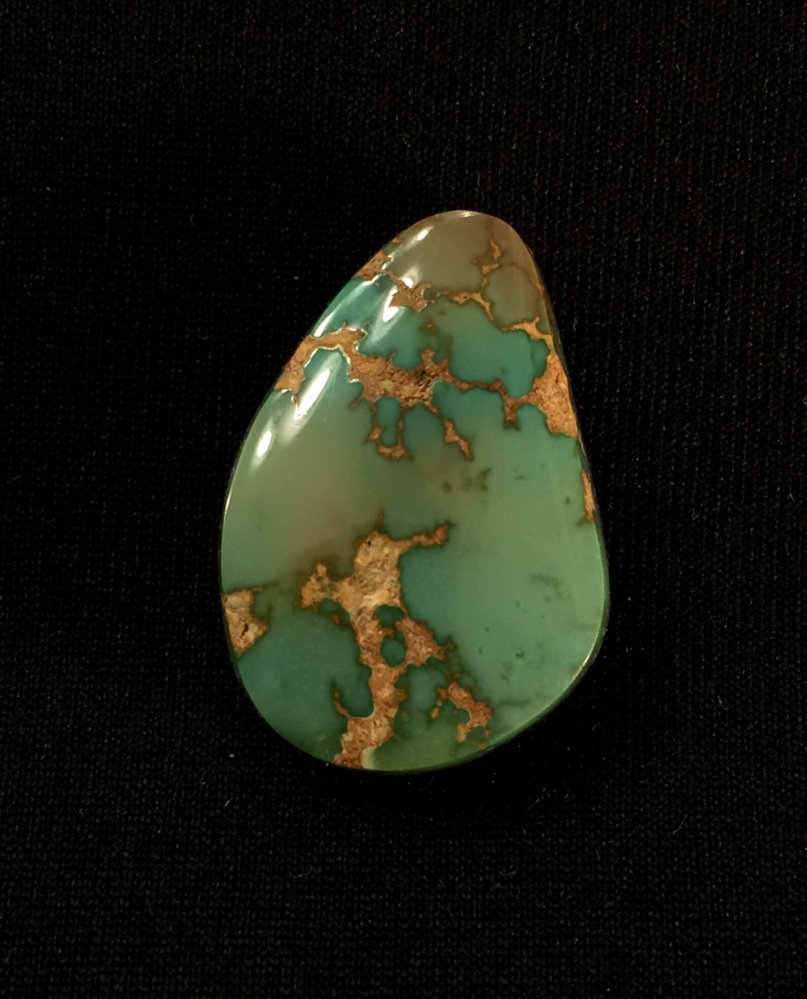 Carico Lake Turquoise Natural Gem Green Spiderweb Cabochon 15.8 CTS - Etsy