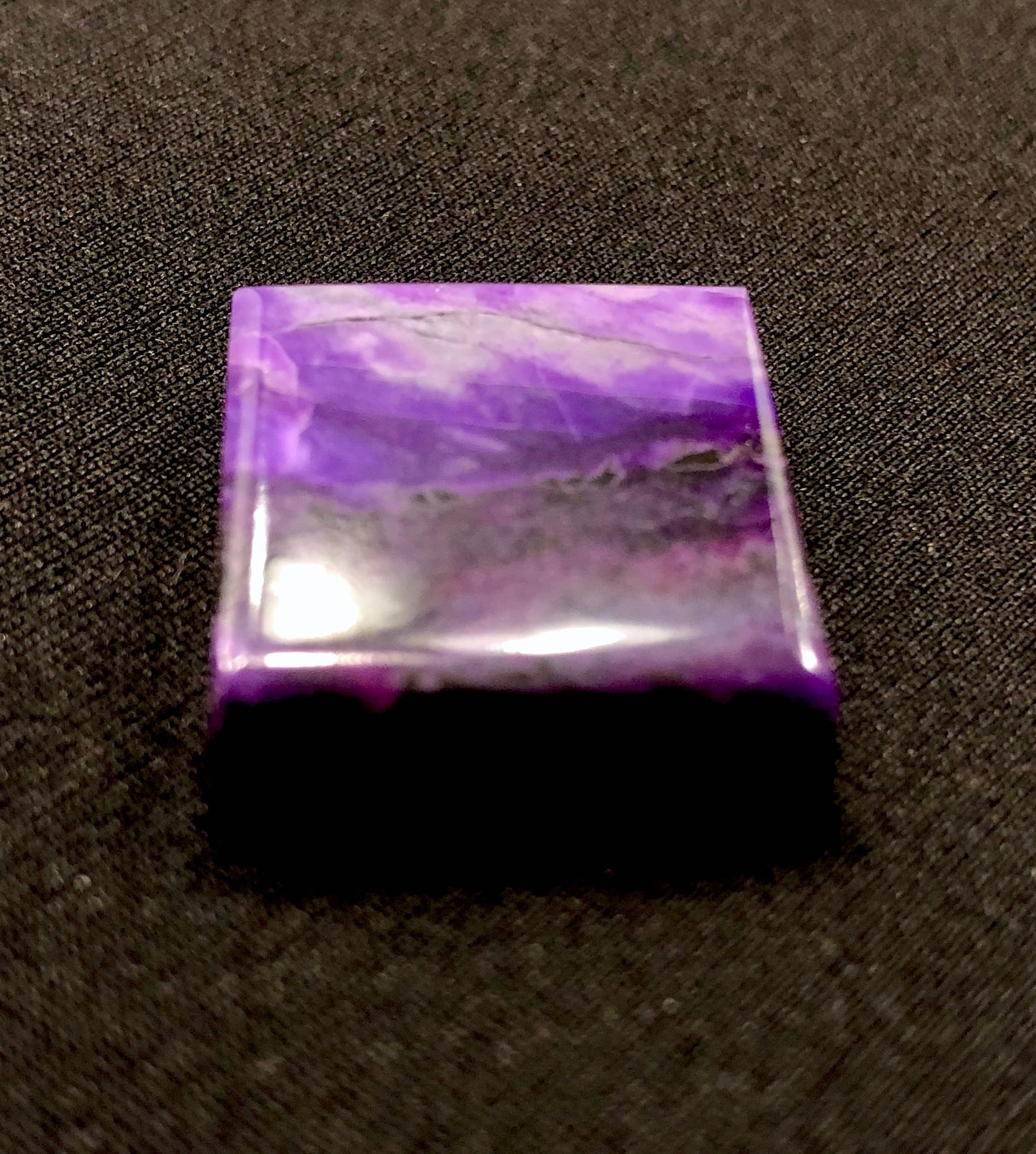 Wessels Mine Deep Purple Gel Sugilite With Richterite Cabochon Picture ...