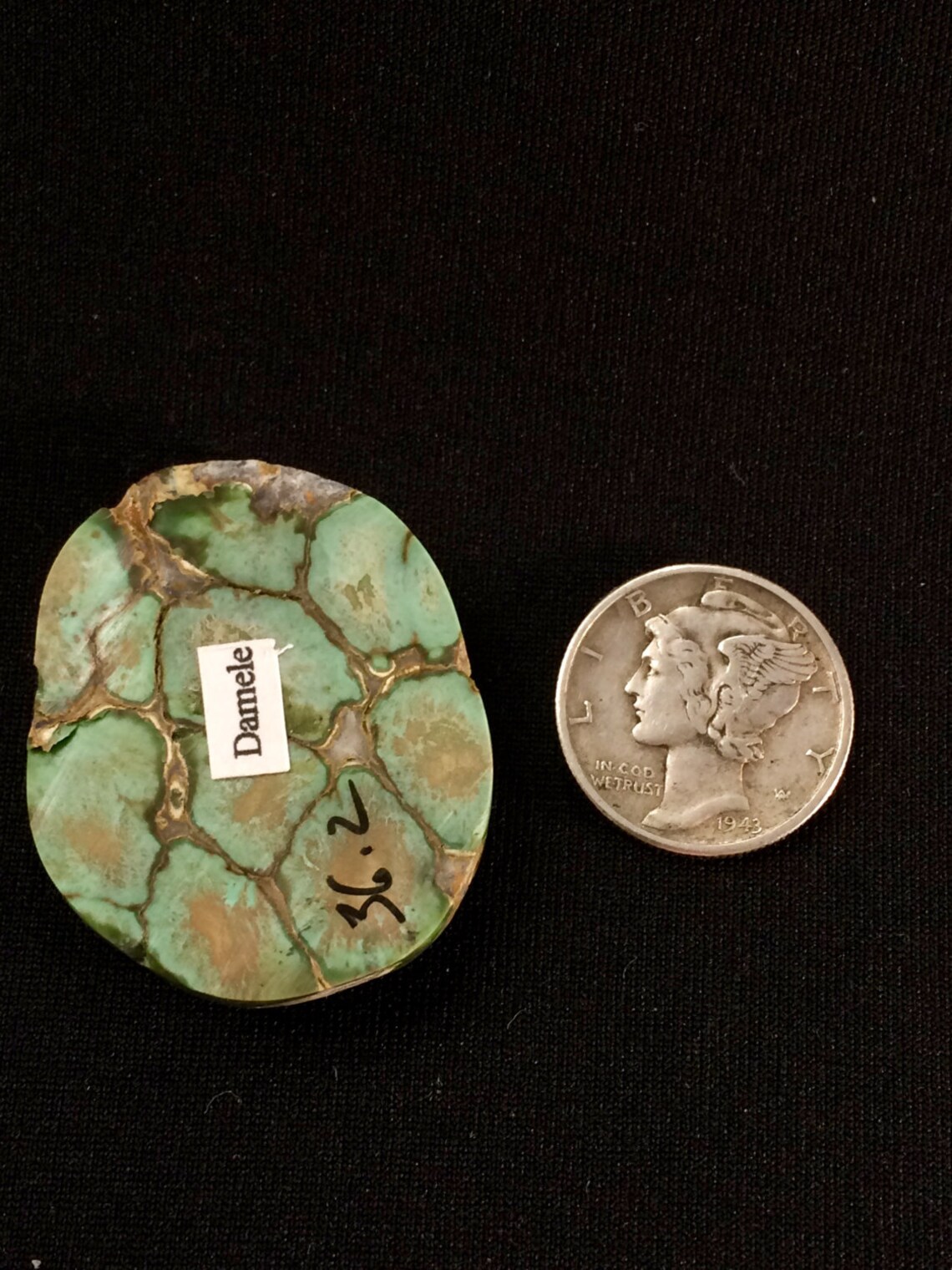 Damele Turquoise Large Natural Gem High Grade Cabochon 46.5 CTS - Etsy