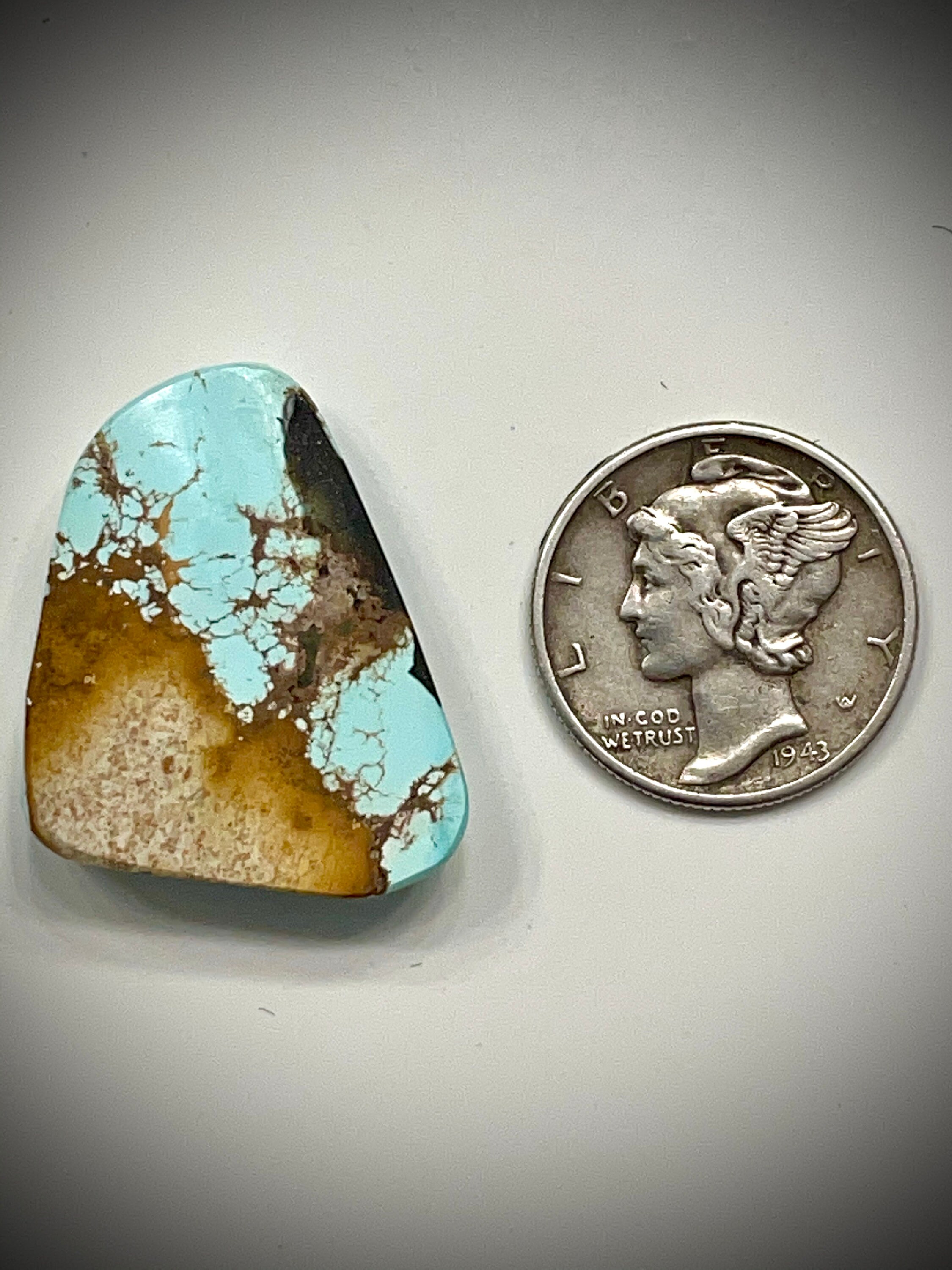 Royston Turquoise Royal Blue Mine Natural Gem Cab High Grade - Etsy