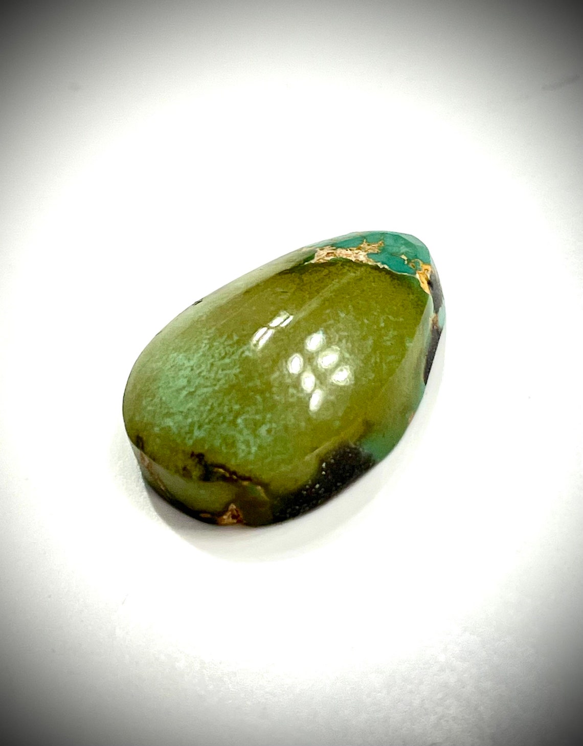 Carico Lake Turquoise Natural Gem Green to Blue Cabochon 15.6 CTS - Etsy