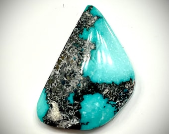 Kingman Turquoise Old Stock Natural Gem High Grade Cabochon Specimen ...