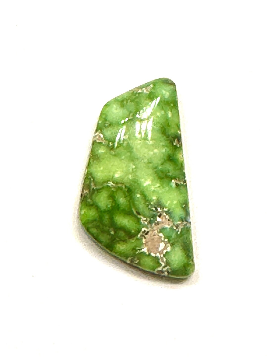 Carico Lake Turquoise Natural Gem Faustite Lime Green Spiderweb Old ...