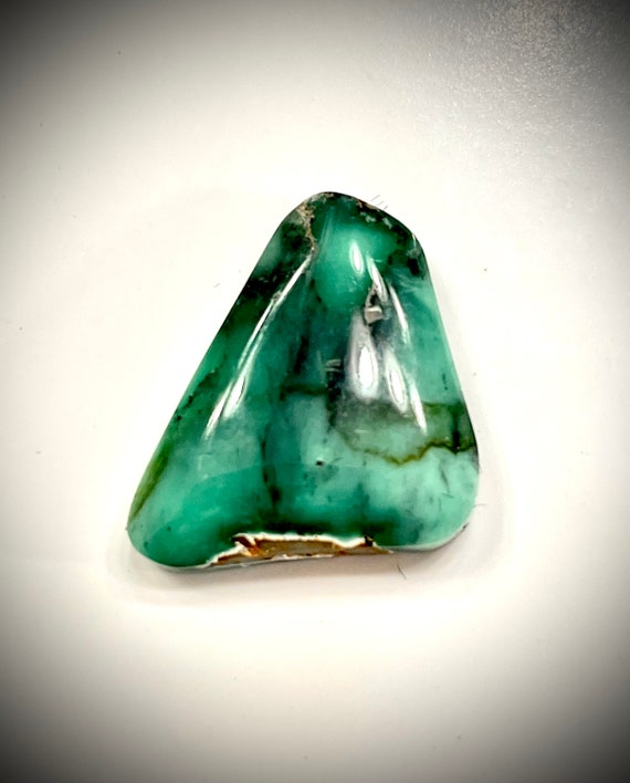 Apache Turquoise Natural Green Variscite Cabochon 10 CTS - Etsy