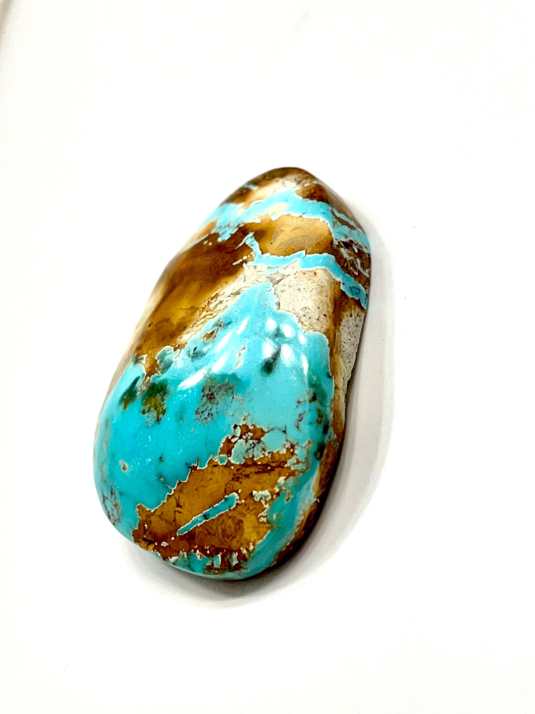 Royston Turquoise Natural Gem High Grade Cabochon Specimen 28.8 CTS - Etsy