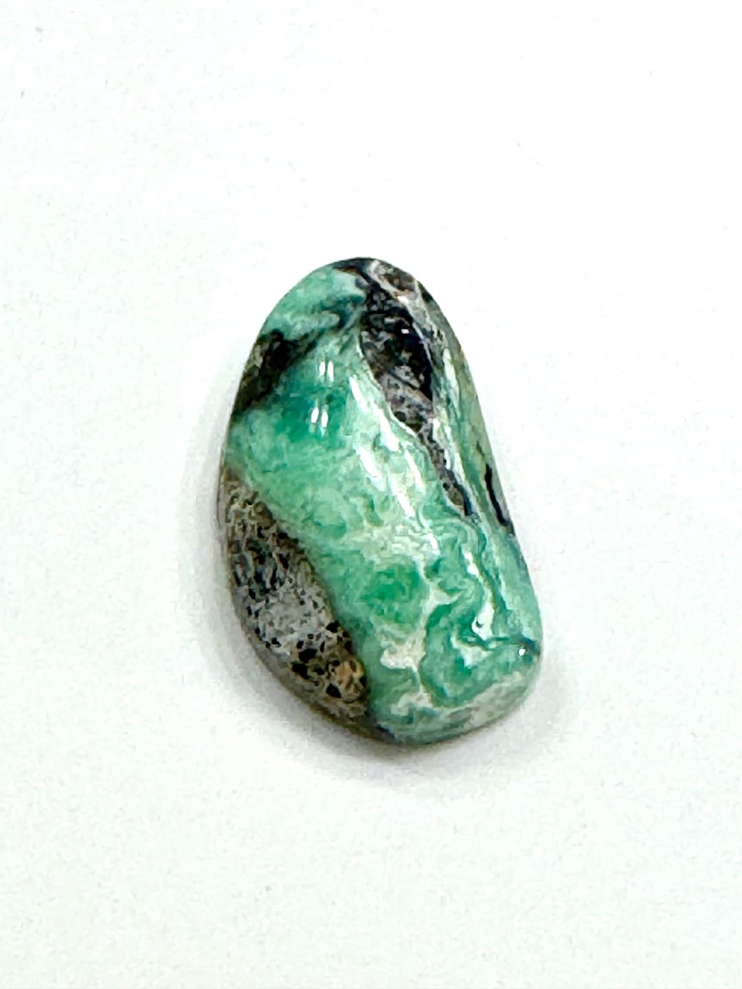 Pixie Turquoise Natural Rare Gem Green Faustite Cabochon 14.6 CTS - Etsy