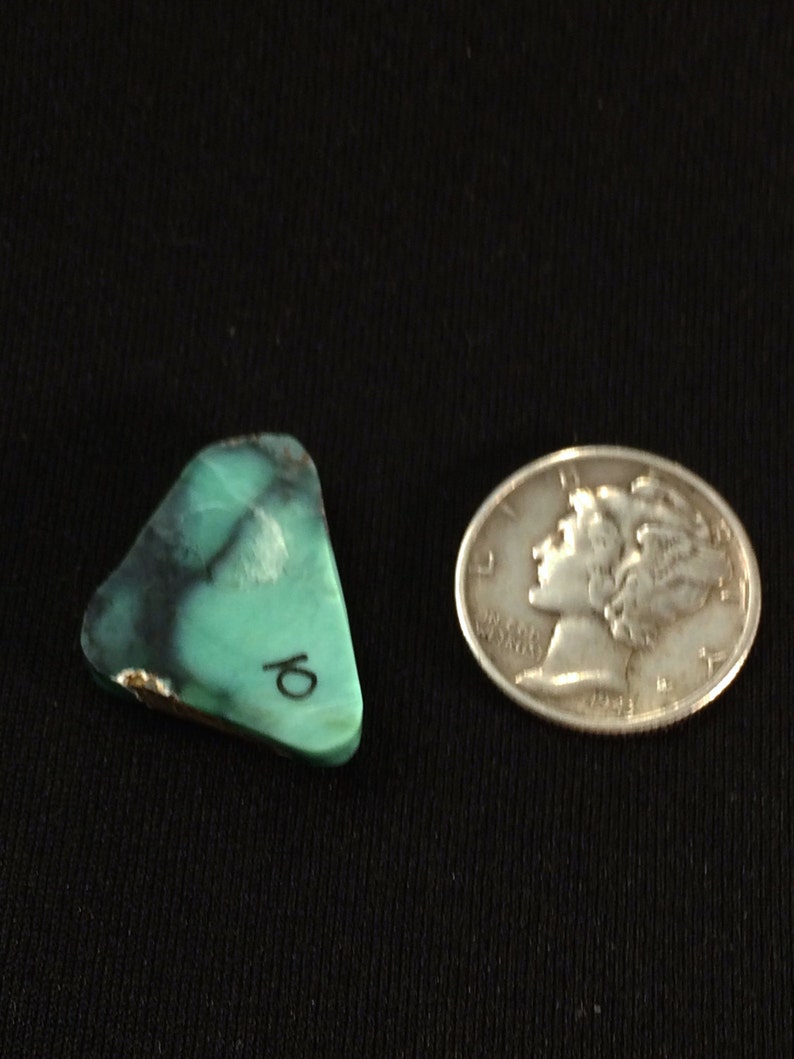 Apache Turquoise Natural Green Variscite Cabochon 10 CTS - Etsy
