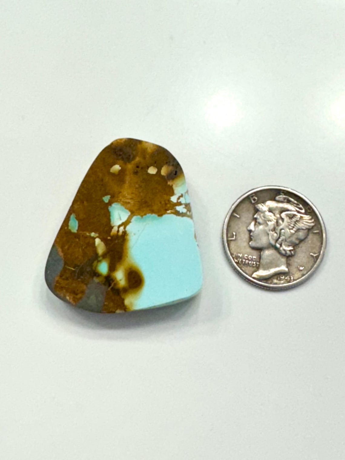 Royston Turquoise Specimen Large Natural Green & Blue Gem High Grade ...