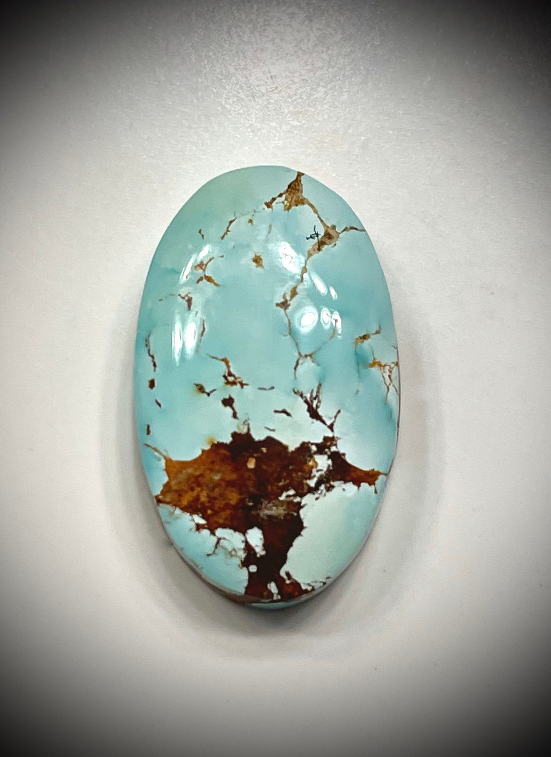 Royston Turquoise Royal Blue Mine Natural Gem Cab High Grade Cabochon 9 ...