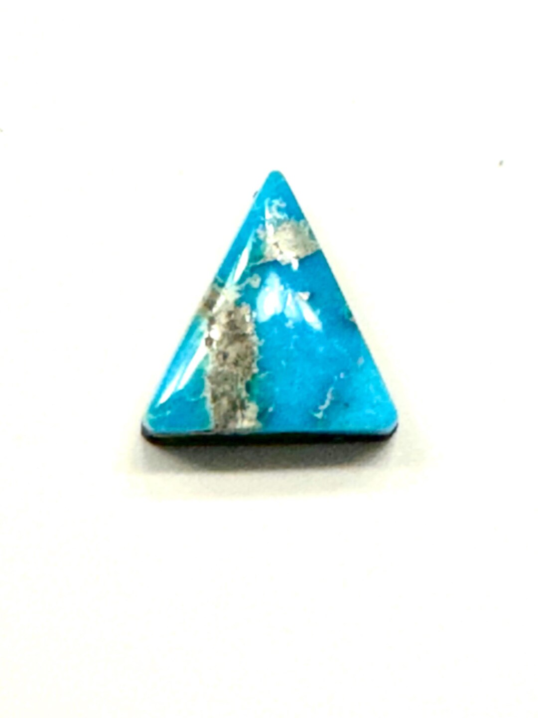 Battle Mountain Blue Gem Turquoise Cab Rare Intense Blue Natural High ...