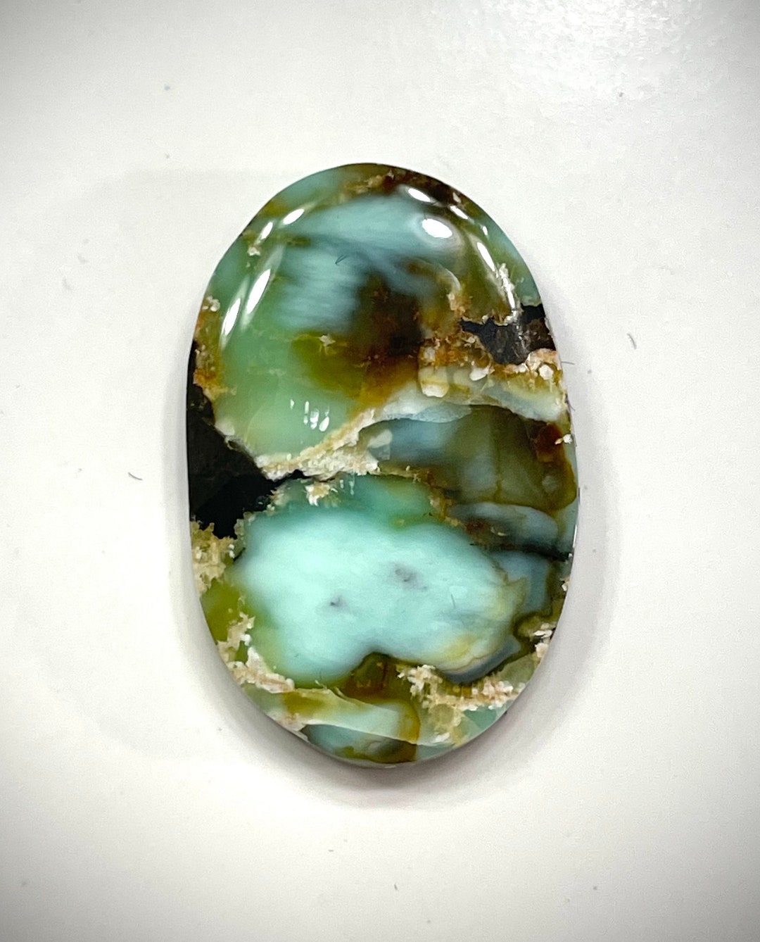 Apache Turquoise Natural Blue and Green High Grade Gem ( Variscite ...