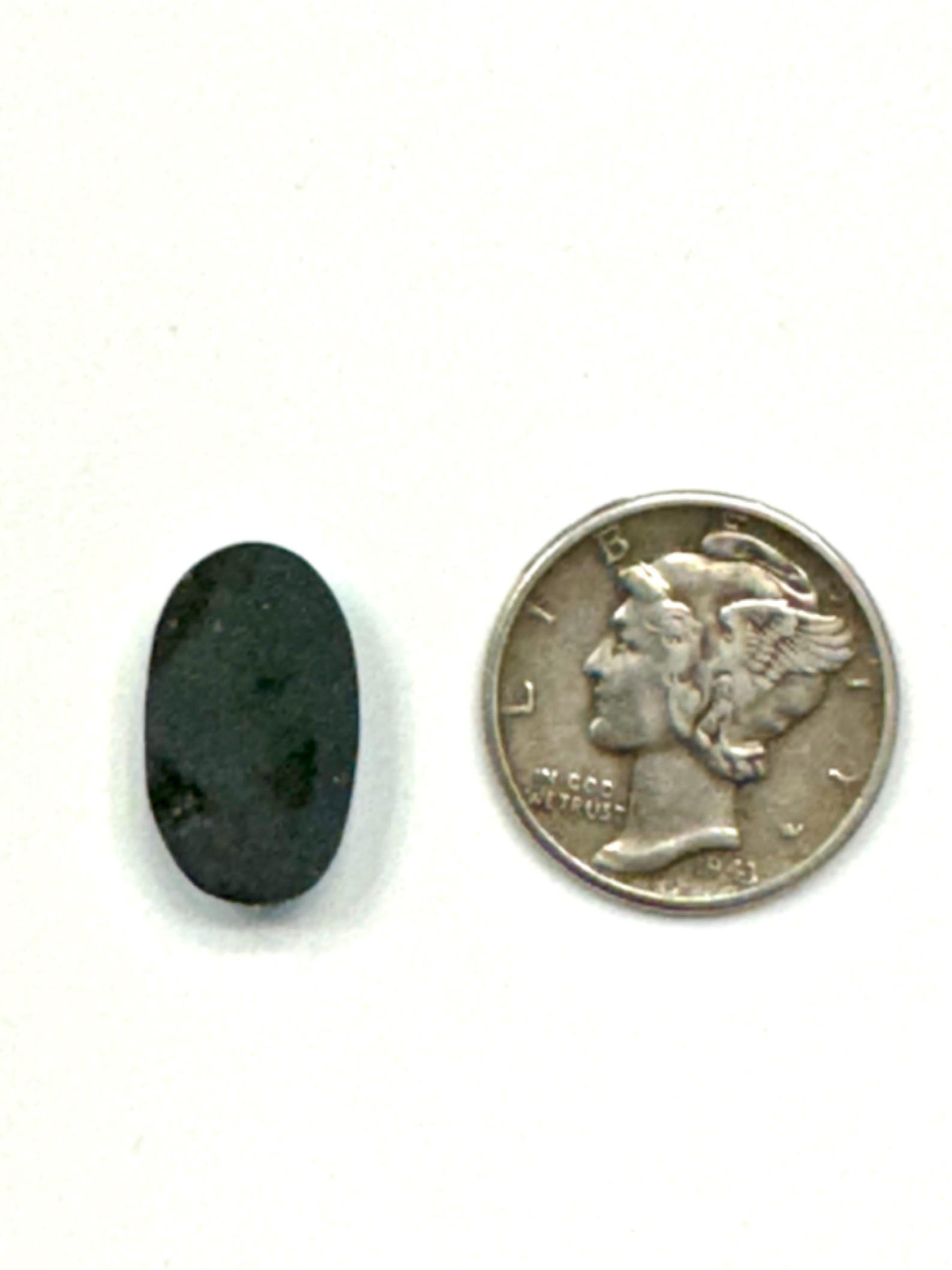 Battle Mountain Blue Gem Turquoise Cab Rare Intense Blue Natural High ...