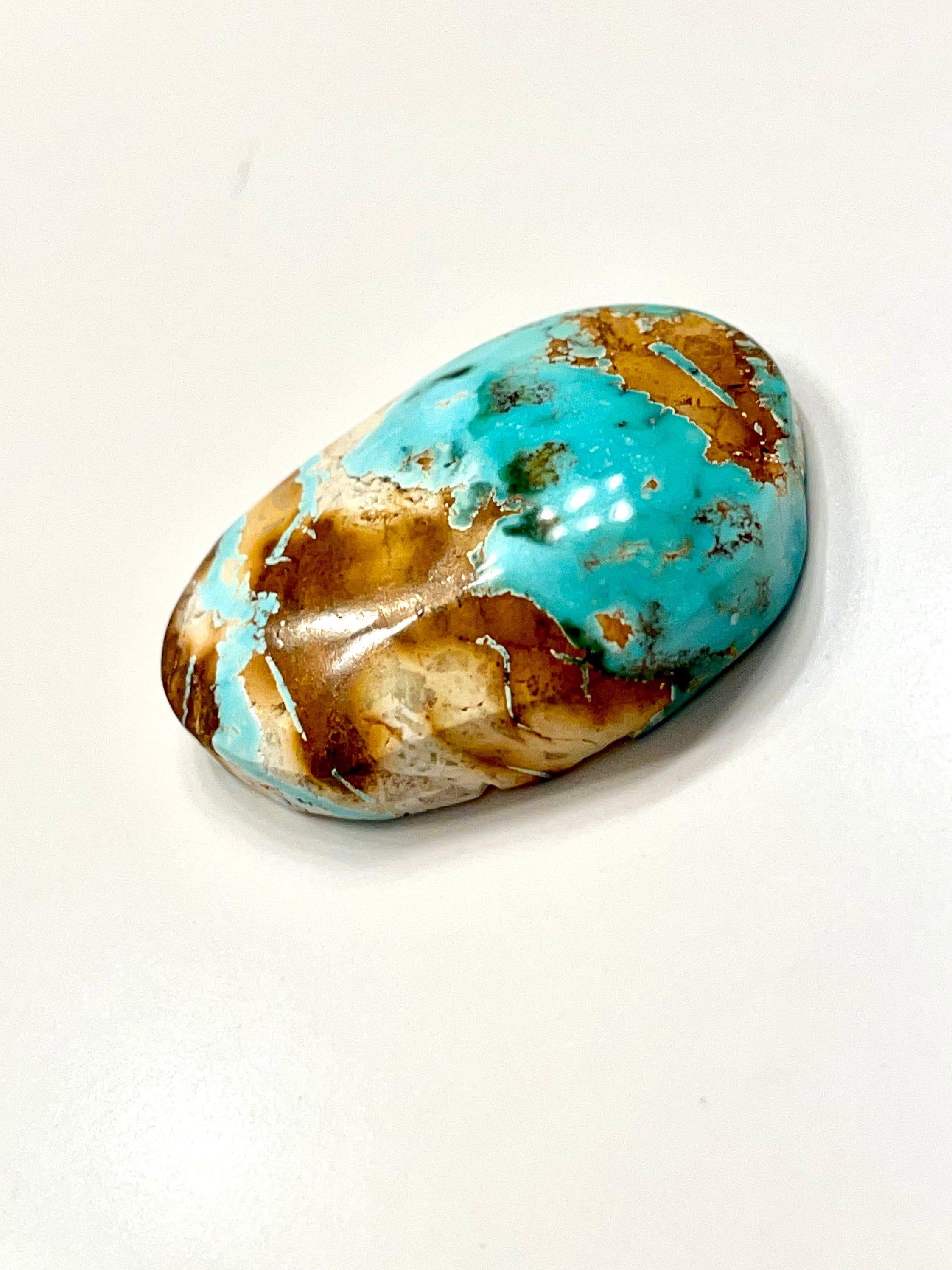 Royston Turquoise Natural Gem High Grade Cabochon Specimen 28.8 CTS - Etsy