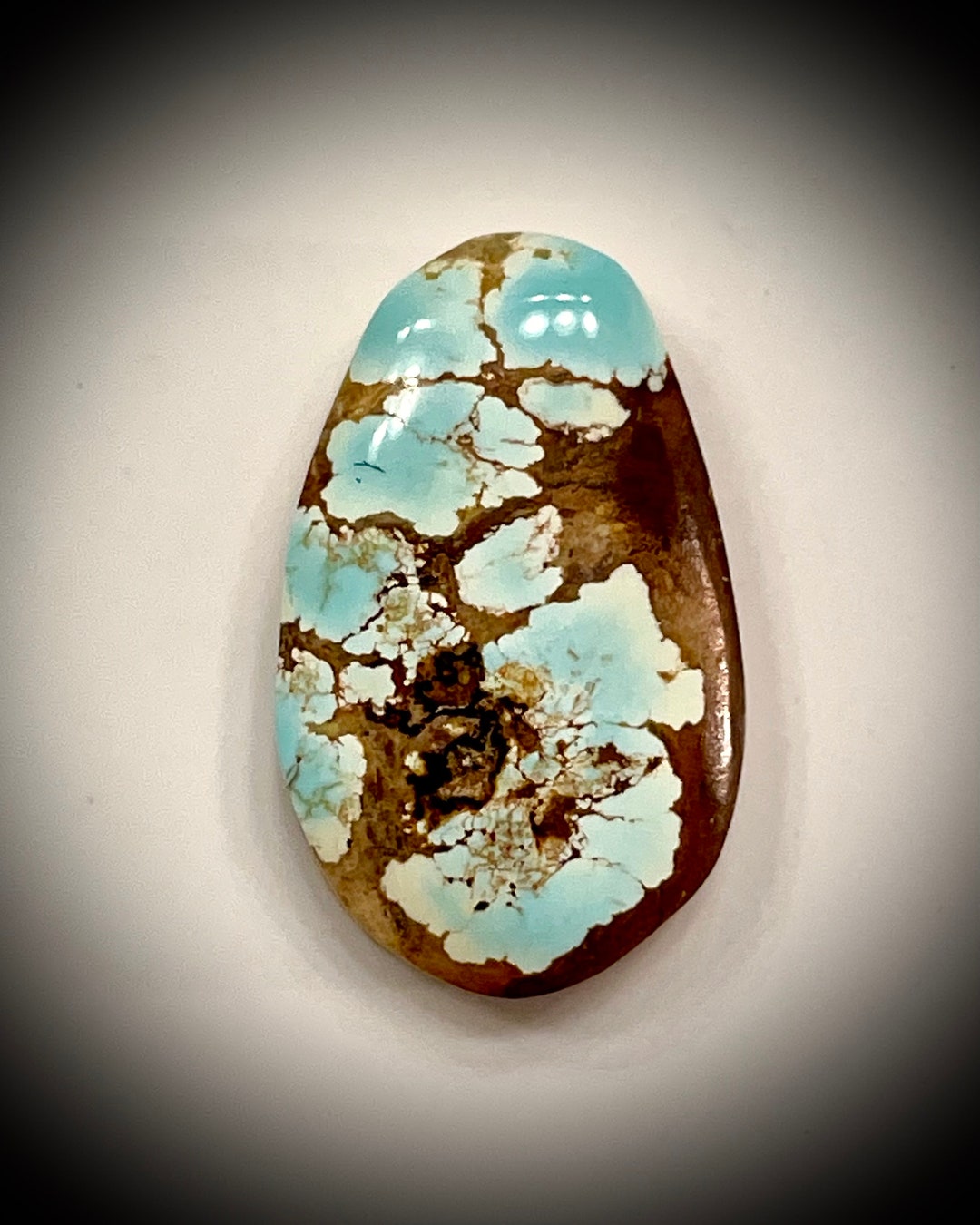 Royston Turquoise Royal Blue Mine Natural Gem Cab High Grade Cabochon 7 ...