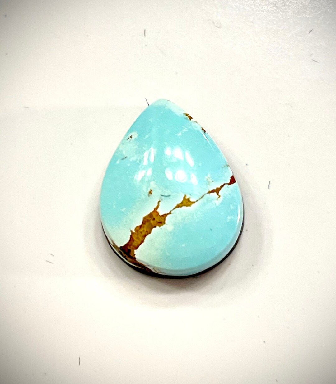 Royston Turquoise Cab Blue Natural Gem Stone High Grade Teardrop Pear ...