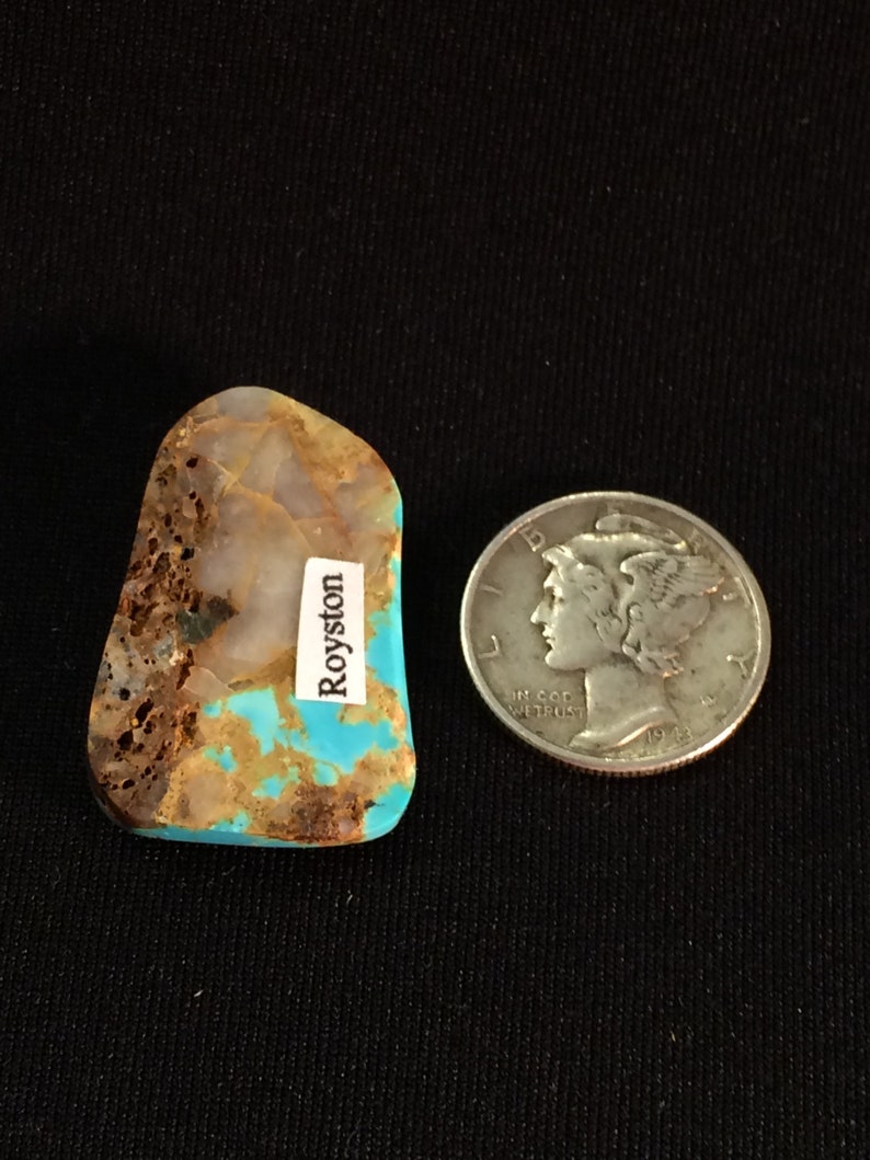 Royston Turquoise Large Blue Natural Gem High Grade Cabochon 20.6 CTS ... Royston Turquoise Large Blue Natural Gem High Grade Cabochon 20.6 CTS ...